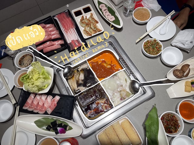 เปิดแล้ว!! Haidilao สาขา เซ็นทรัล พระราม 3