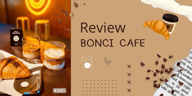 รีวิว bonci cafe ติดBTS ย่านสะพานควาย