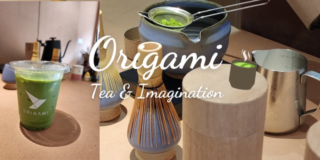 รีวิวคาเฟ่เปิดใหม่กรุงเทพ ทองหล่อ Origami Tea & Imagination สายมัทฉะ ชา ...