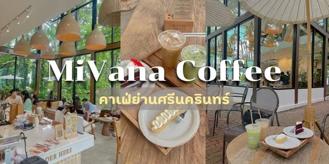 คาเฟ่ย่านศรีนครินทร์ “MiVana Coffee Flagship Store” ฟีลธรรมชาติ ลิ้มรส ...