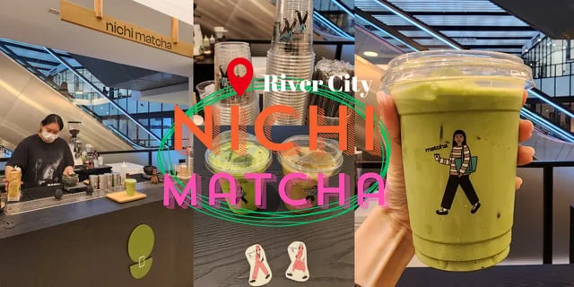 Nichi Matcha: จิบชา ชมงานศิลป์ ที่ River City