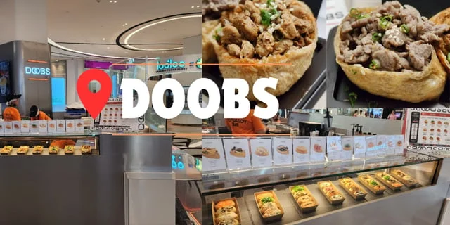 DOOBS ร้านข้าวปั้นสไตล์เกาหลี คำโต @สยามพารากอน