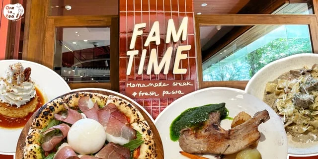 [รีวิว] Fam Time Steak and Pasta สาขา The Mall Lifestore Bangkapi ความ ...