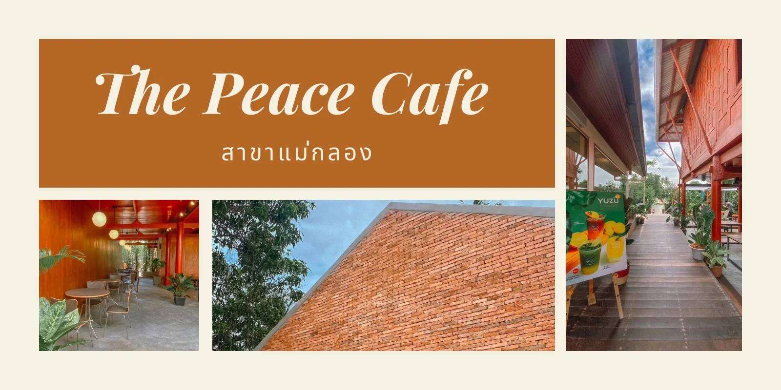 The Peace Café แม่กลอง: คาเฟ่สายกาแฟที่ต้องแวะมาลิ้มลอง