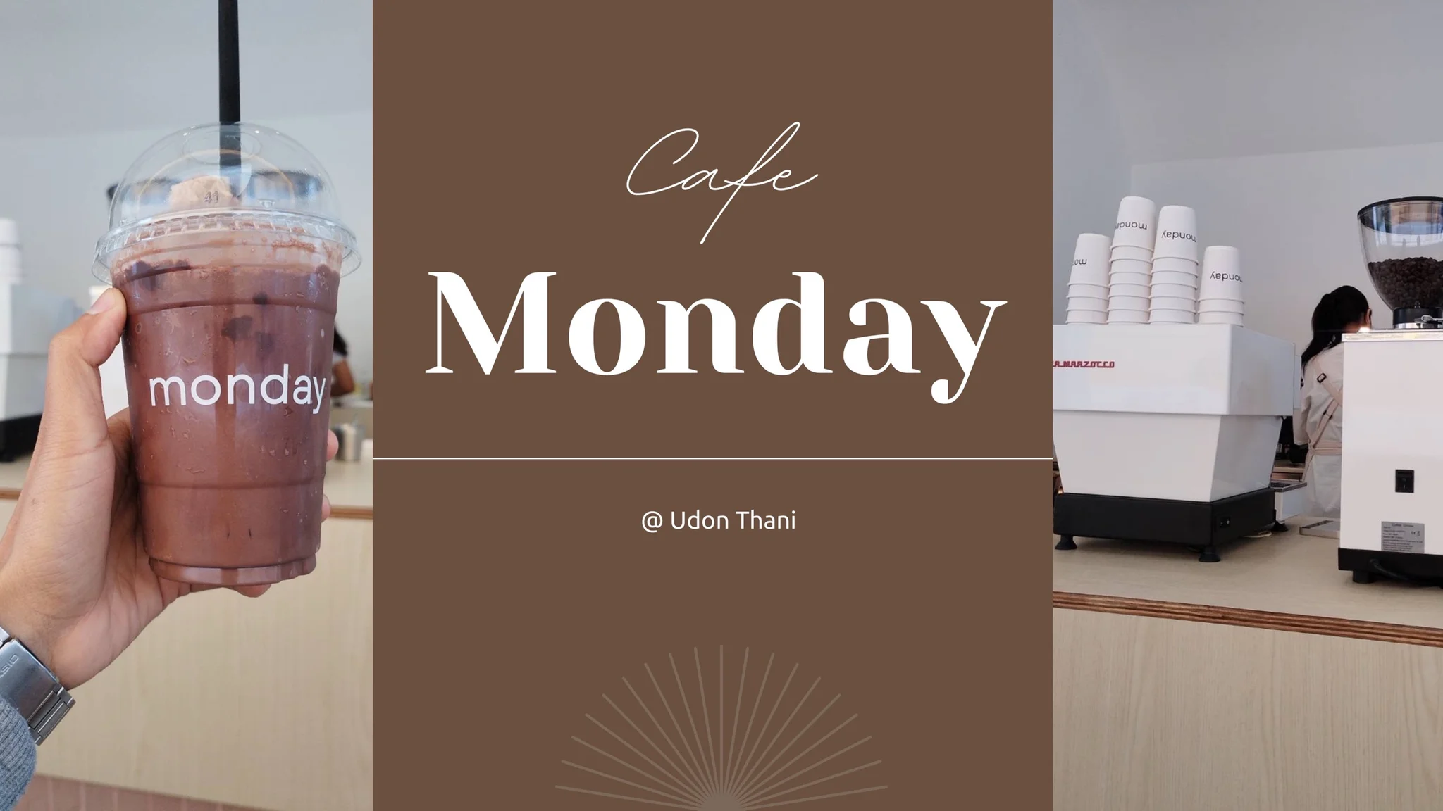 Monday cafe คาเฟ่น่ารัก อุดรธานี