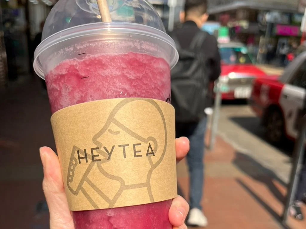 รีวิว ร้าน HEY TEA ชานม ชาชีส Hong Kong