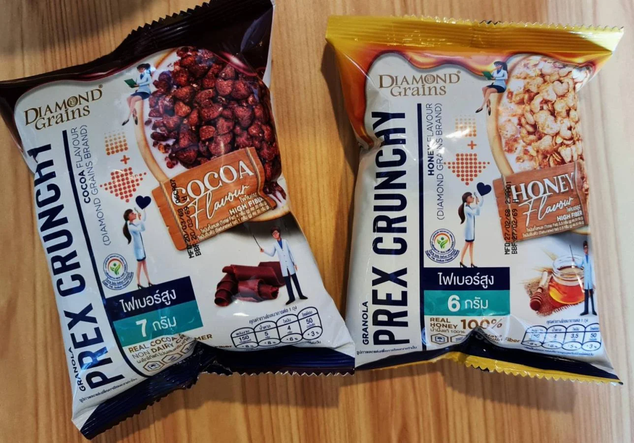 Diamond Grains PREX CRUNCHY 2 กรอบอร่อย หาซื้อง่ายใน 7-11