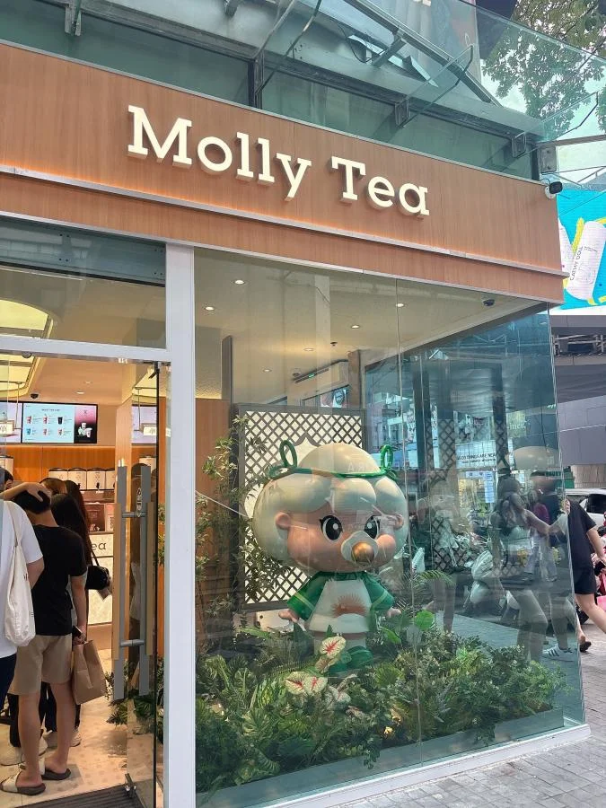 Molly Tea 茉莉奶白 in Thailand - SIAM SQUARE