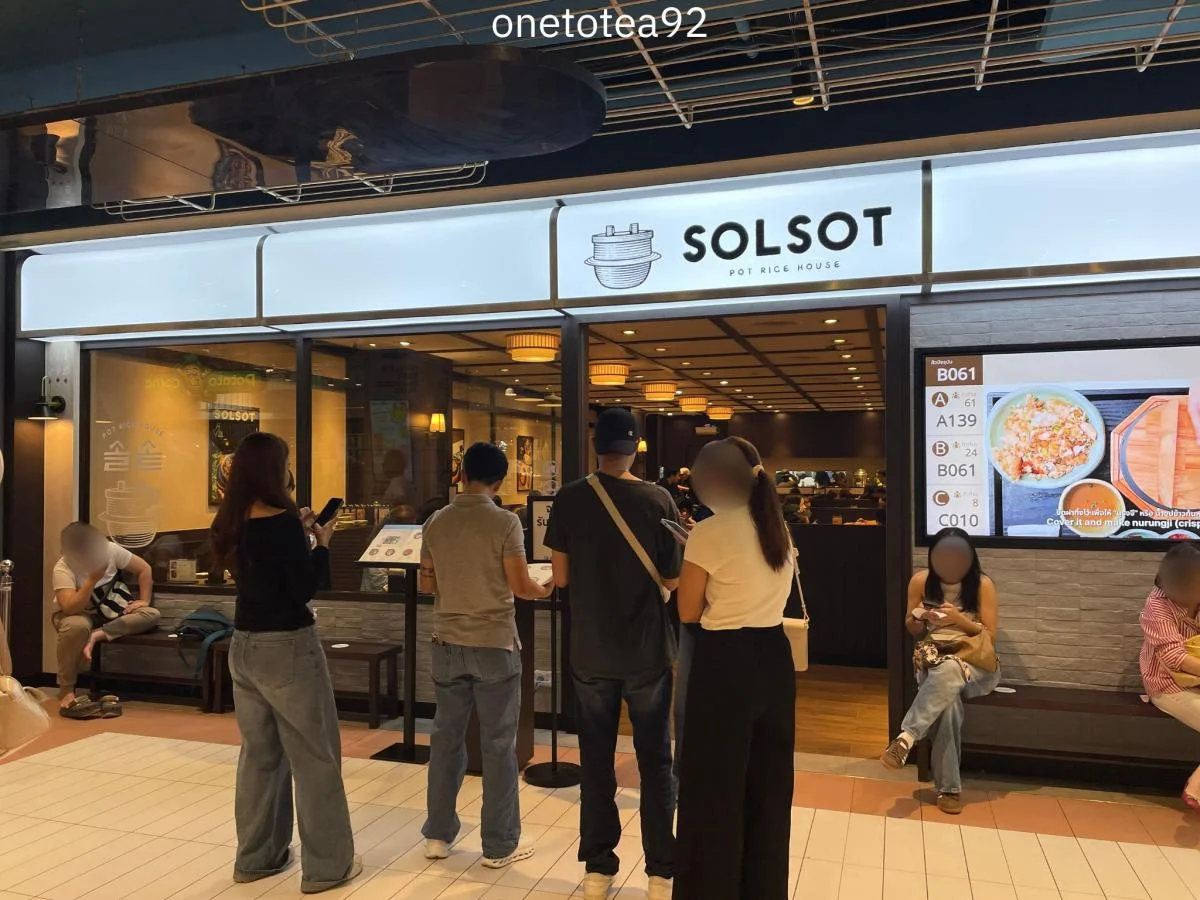 รีวิว SOLSOT ร้านข้าวอบหม้อดิน จากเกาหลี CentralWorld ชั้น 6