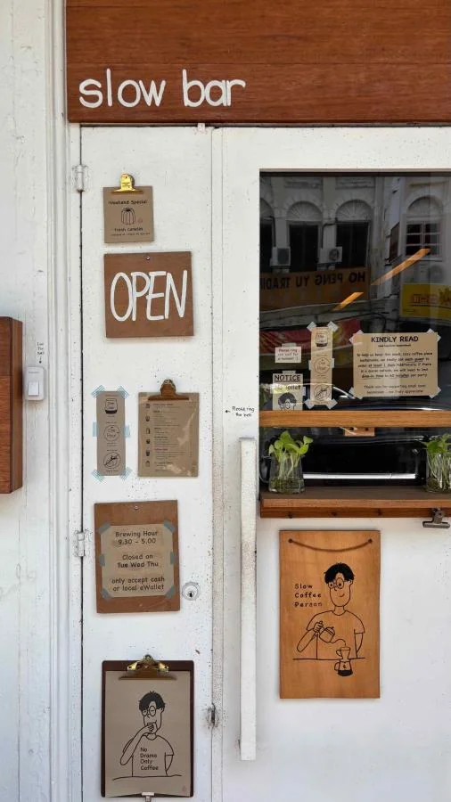 รีวิว Slow Coffee Person ร้านกาแฟเล็ก ๆ ในปีนัง