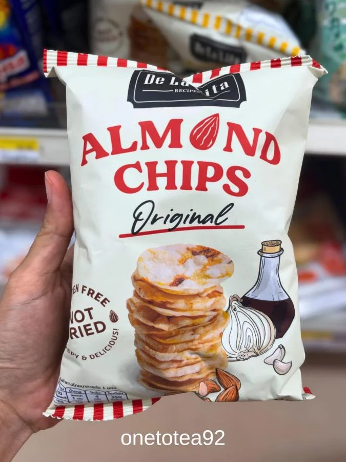 รีวิว Almond Chips DE LA LITA ไอเท็มฮิตใน 7-11