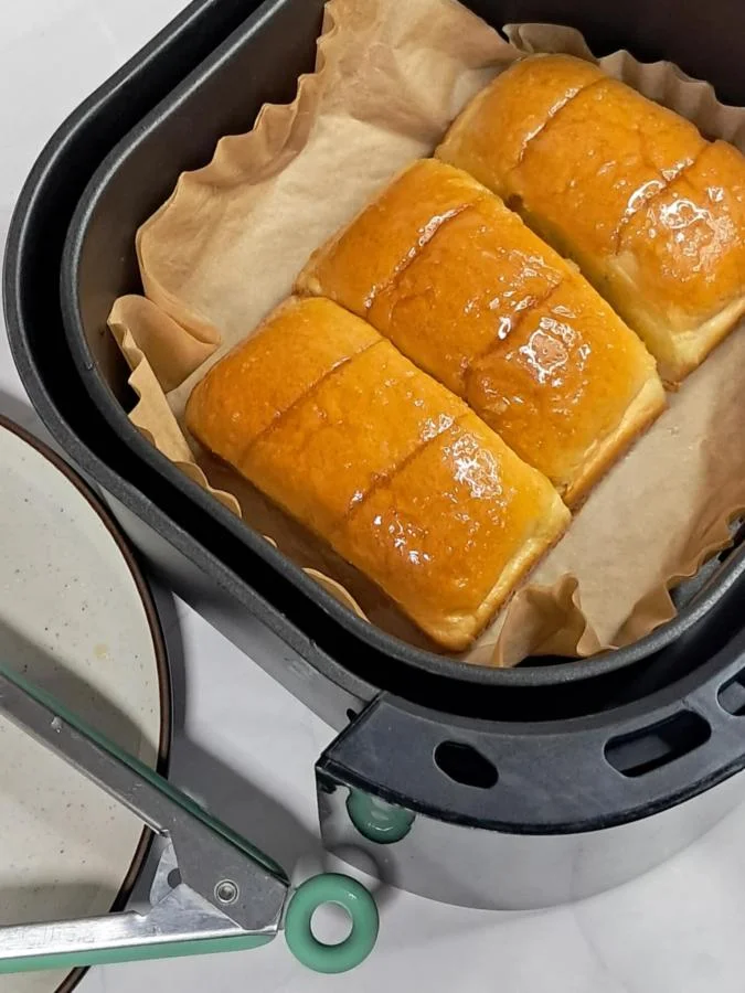 แจกสูตร ขนมปังเนยน้ำผึ้ง เมนูฮิต ทำง่าย ด้วยหม้ออบลมร้อน