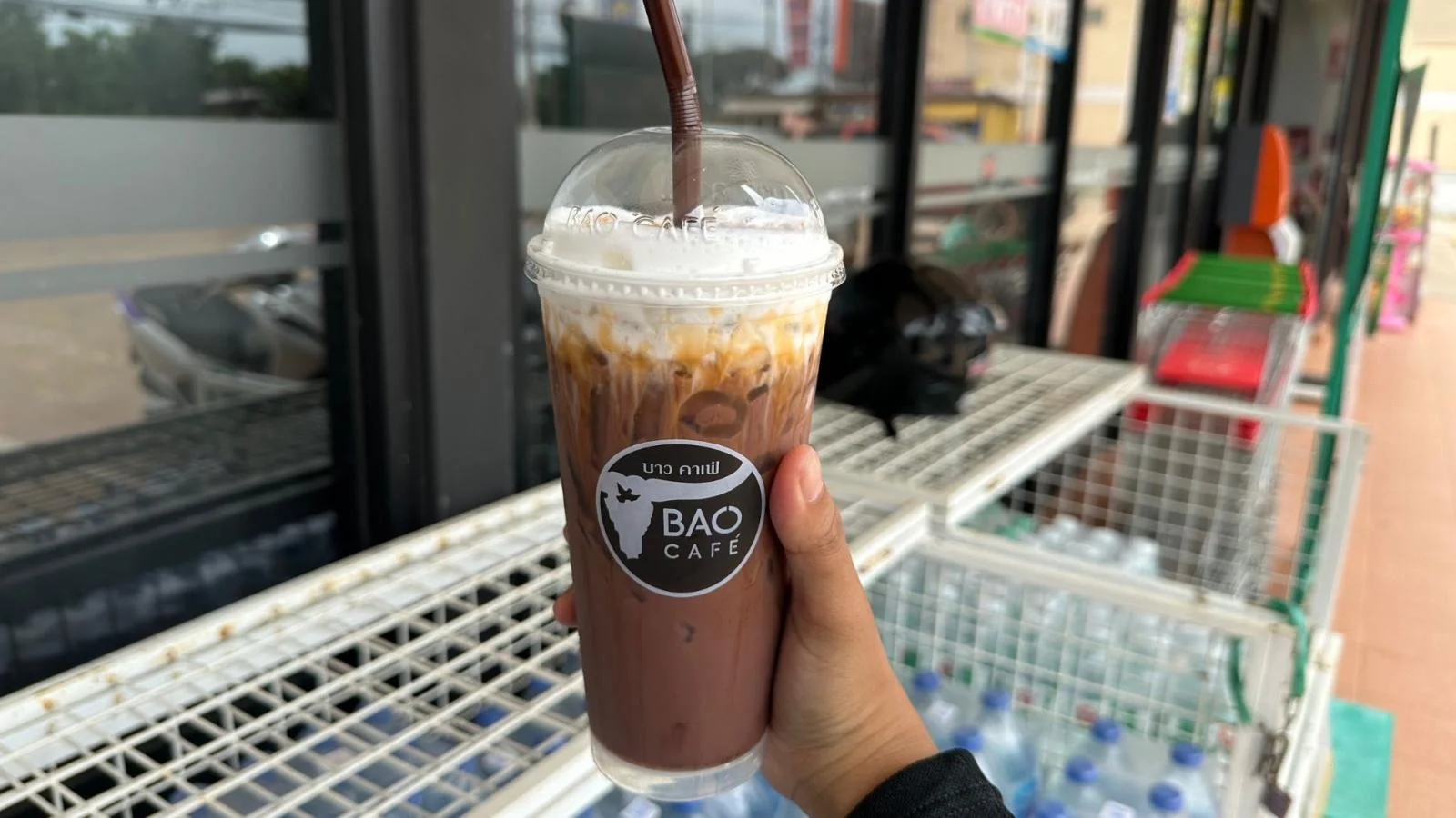 รีวิว โกโก้คาราเมล BAO Café ใน CJ More