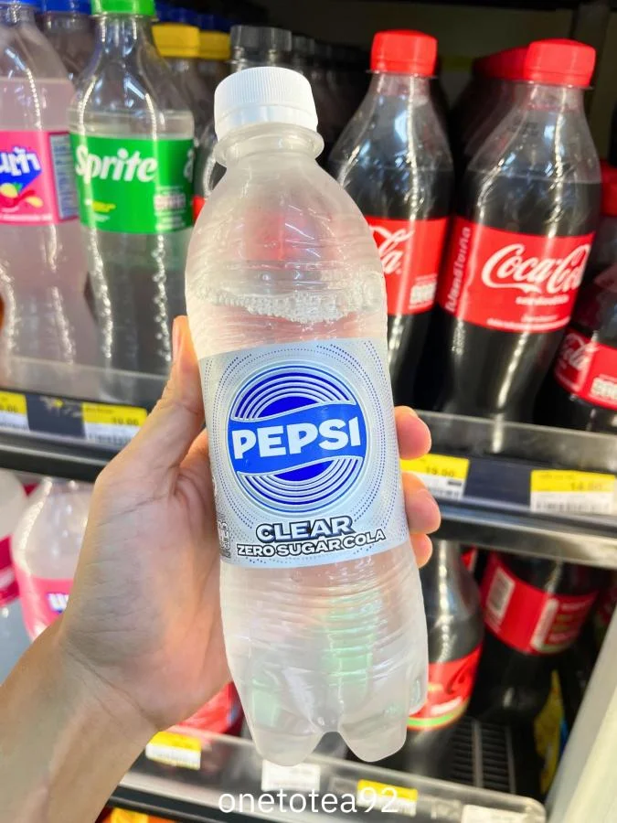 รีวิว PEPSI Clear เป๊ปซี่ เคลียร์ 14 บาท ของใหม่ใน 7-11