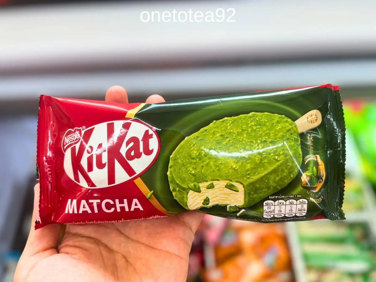 รีวิว ไอศกรีม KITKAT MATCHA ขนมมาใหม่ใน 7-11