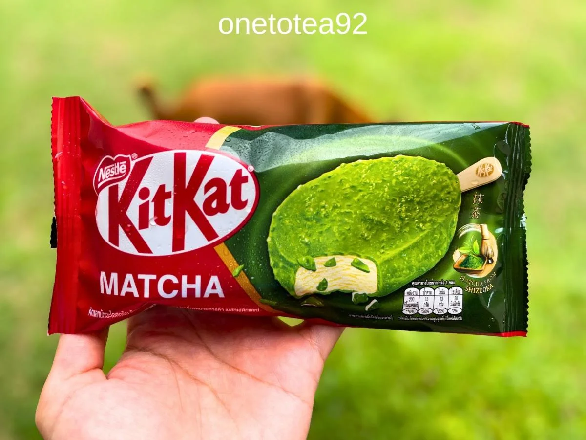รีวิว ไอศกรีม KITKAT MATCHA ขนมมาใหม่ใน 7-11