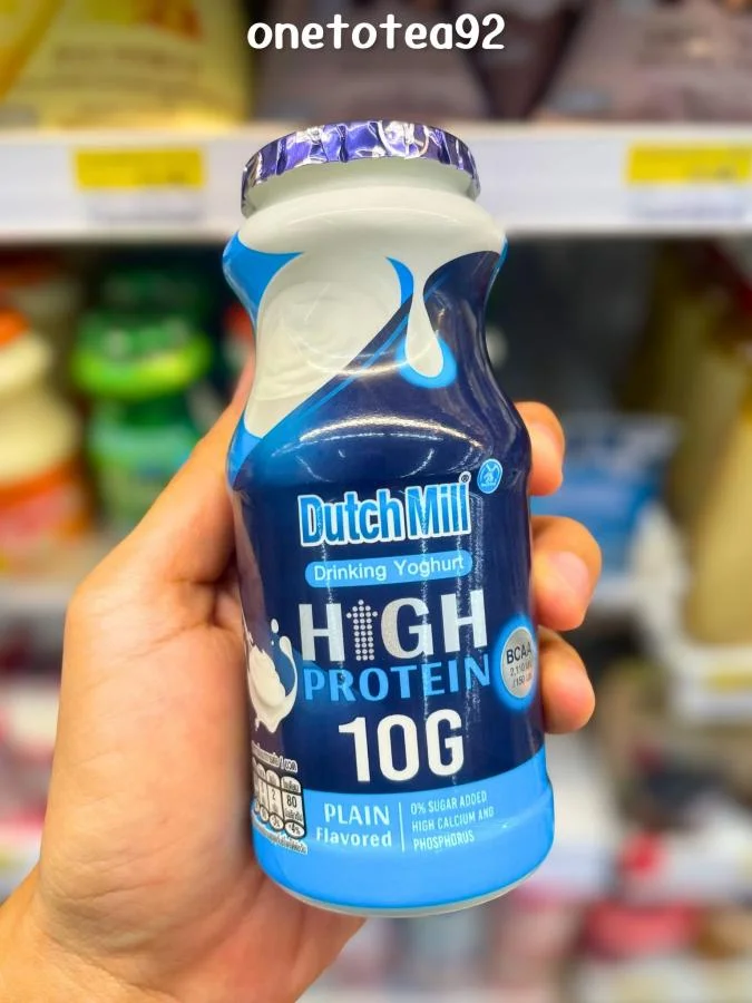 รีวิว นมมาใหม่ 7-11 Dutch Mill HIGH Protein 10 กรัม ต้องลอง