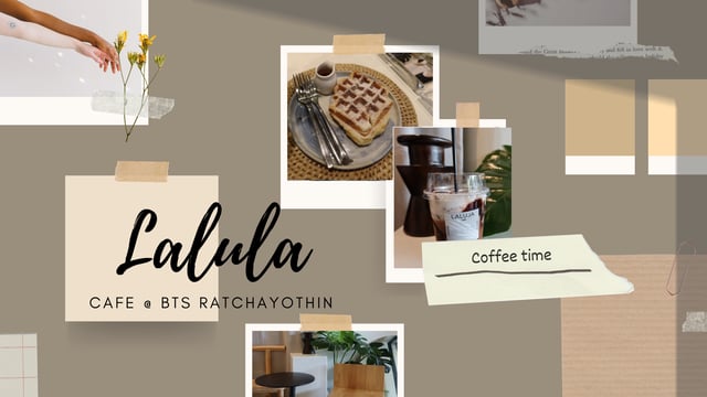 Lalula Cafe คาเฟ่มินิมอลสไตล์เกาหลี @BTS Ratchayothin