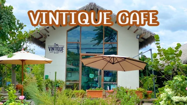 รีวิว Vintique Cafe and Lifestyle คาเฟ่กลางทุ่งนา ย่ายคลองสามวา สวย ...