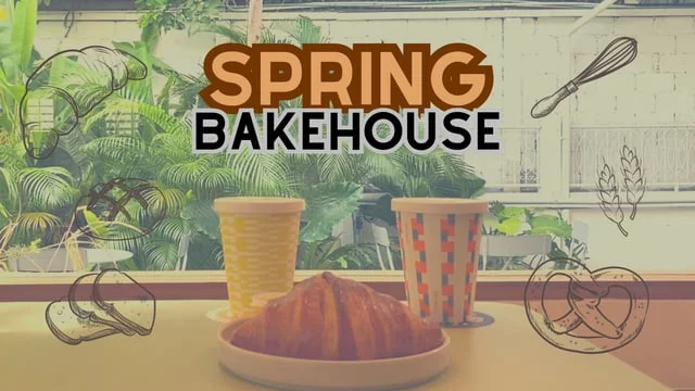 รีวิวคาเฟ่อยุธยา Spring Bakehouse กาแฟและเบเกอรี่อร่อย สไตล์มินิมอล มี ...