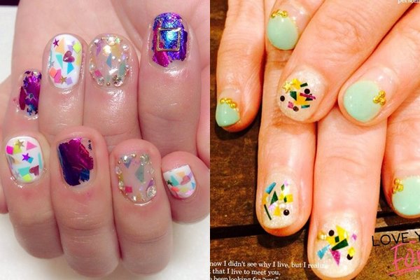 แต่งเล็บสไตล์โอริกามิ (Origami nails) ฉบับสาวญี่ปุ่น น่ารัก กุ๊กกิ๊ก มี ...