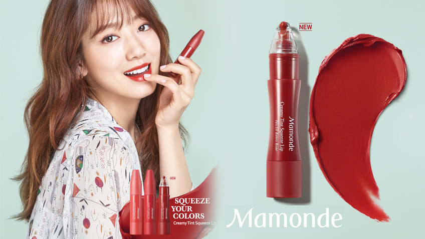 ต้องซื้อแล้วล่ะ! Mamonde Creamy Tint Squeeze Lip ลิปสติกแบบหลอดบีบ ใช้ ...