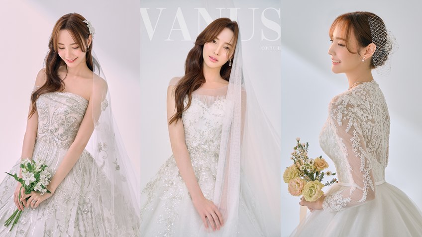 วนัช กูตูร์ เปิดตัวชุดแต่งงานสุดหวานรับวาเลนไทน์ Vanus Couture Seoul Collection 2022
