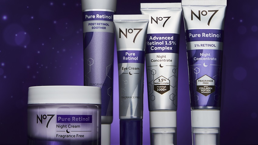 No7 เพียว เรตินอล ล็อคความอ่อนเยาว์คงความอ่อนโยน เผยผิวกระจ่างใสแลดู ...